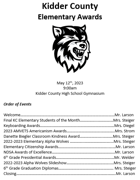 Live Feed | Kidder County School District #1